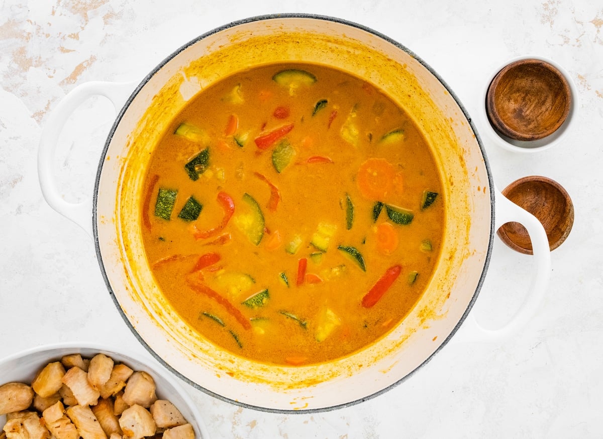 Chicken Curry With Vegetables - Eating Bird Food