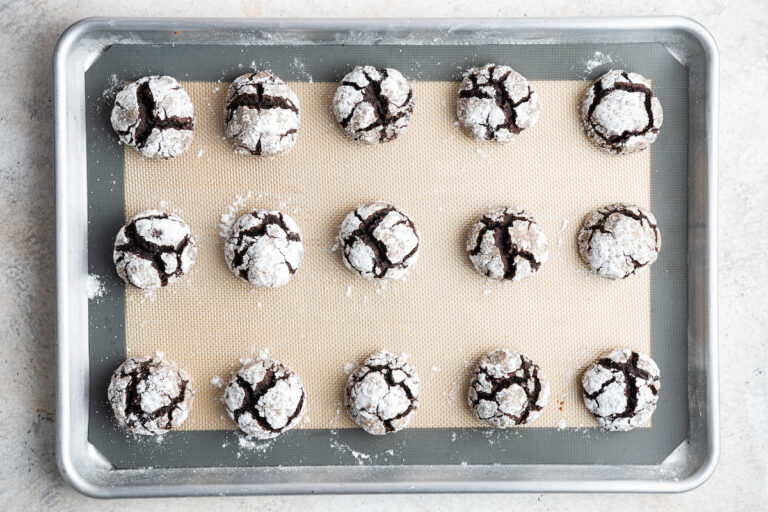 Healthy Chocolate Crinkle Cookies - Eating Bird Food