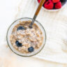Low Calorie Overnight Oats - Eating Bird Food
