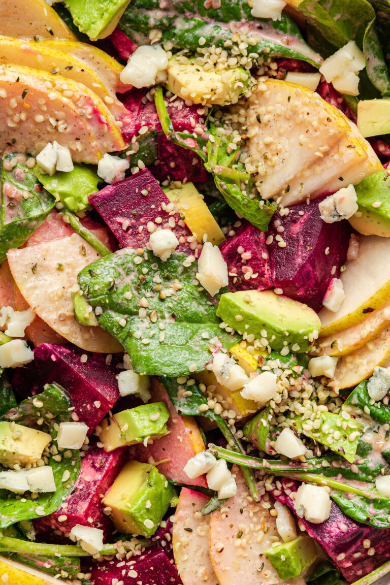 Pear and Beet Salad - Eating Bird Food