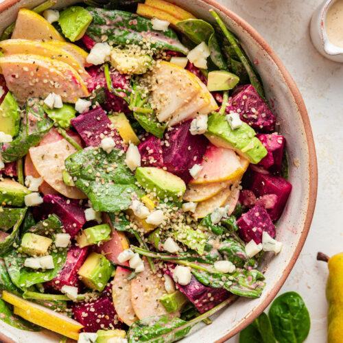 Pear and Beet Salad - Eating Bird Food