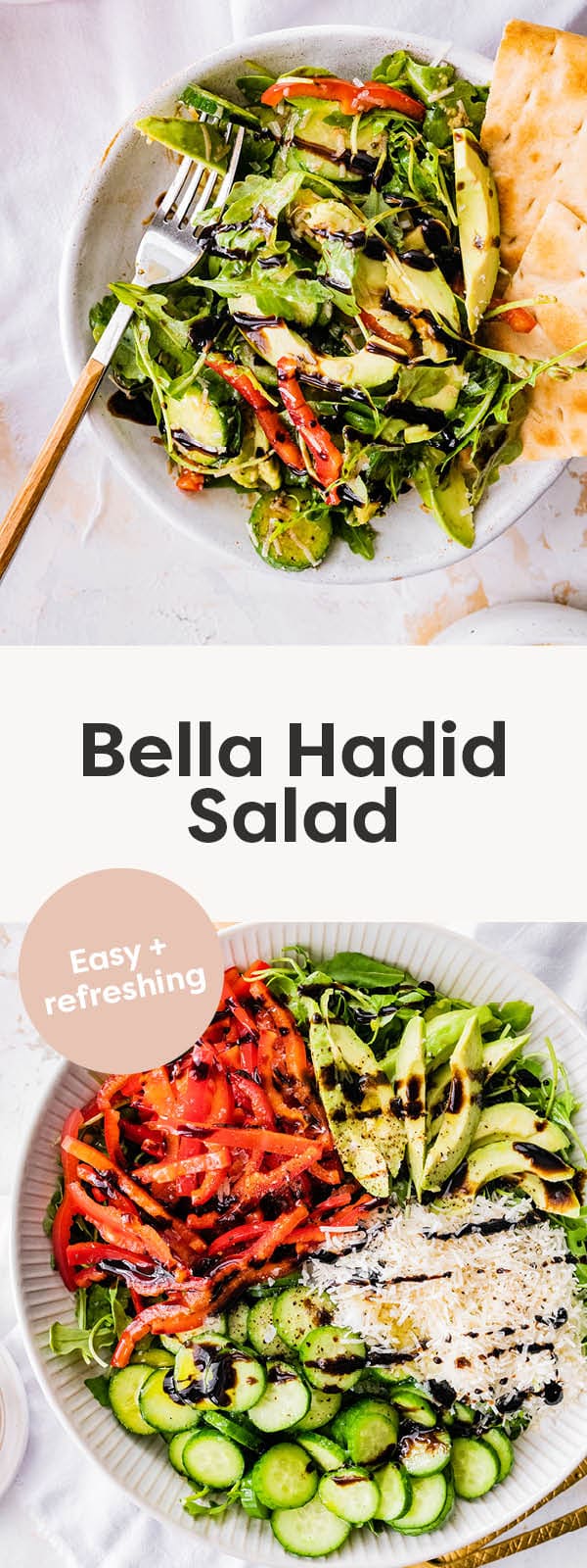 Bella Hadid Salad - Eating Bird Food Bella Hadid Salad - Eating Bird Food