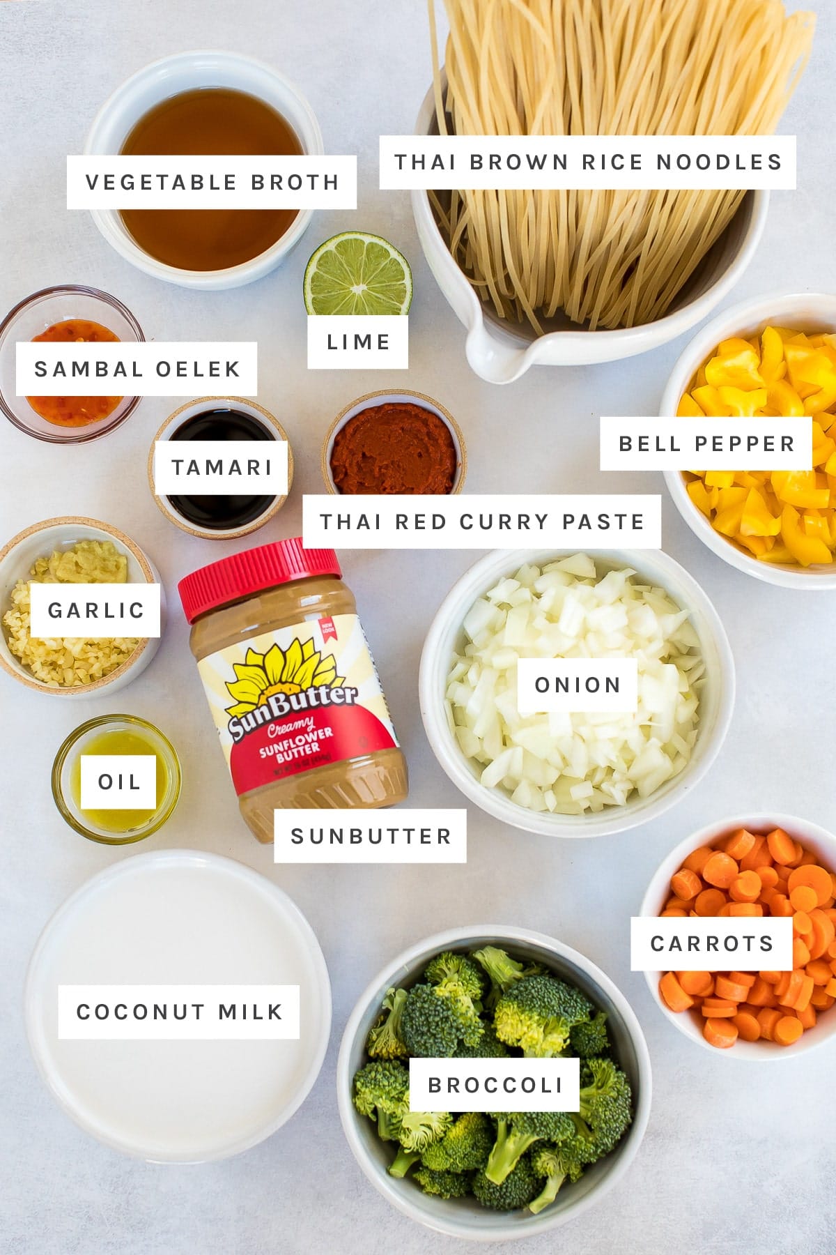 Coconut Curry SunButter Noodle Bowl - Eating Bird Food
