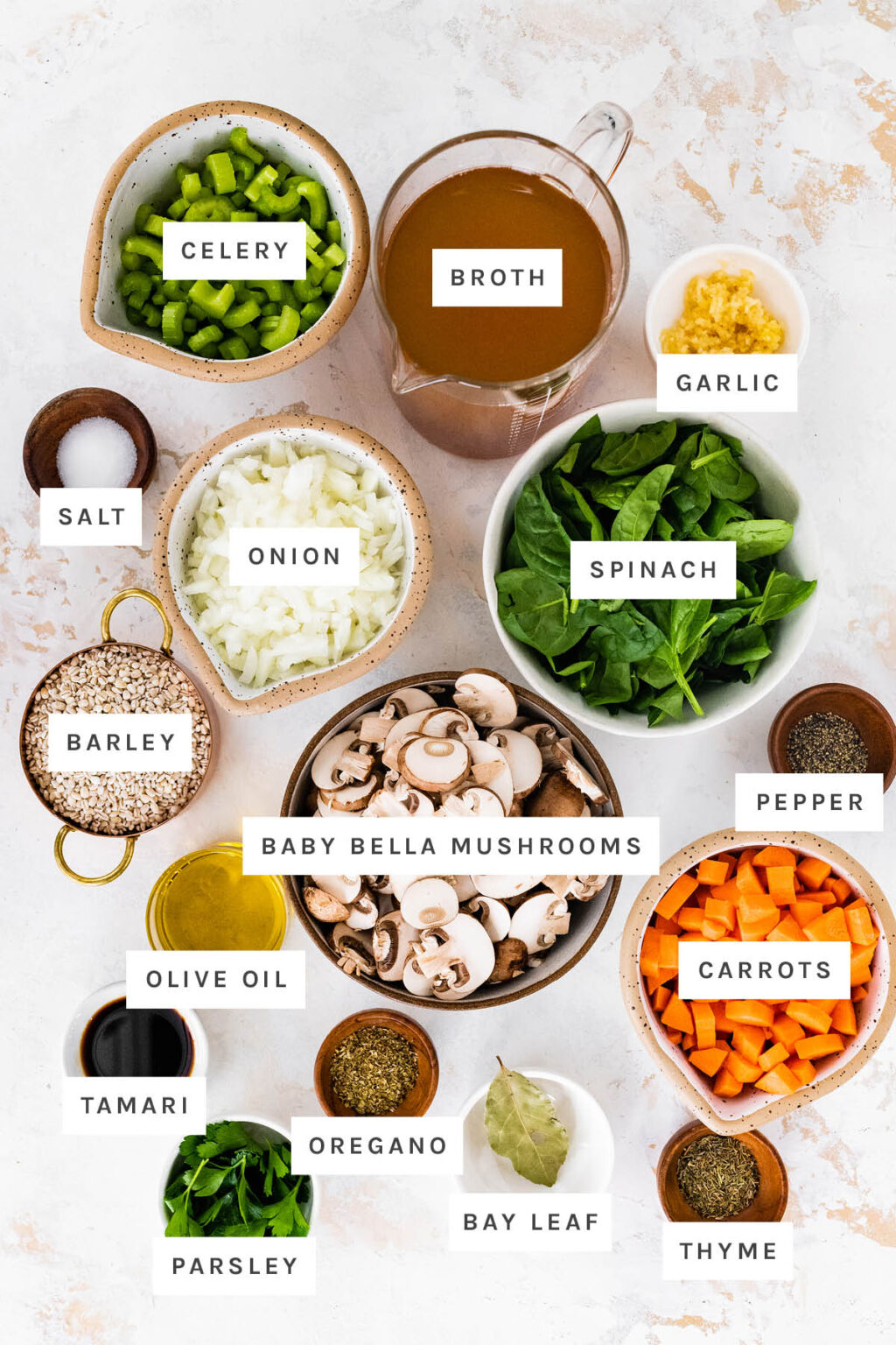 Mushroom Barley Soup - Eating Bird Food