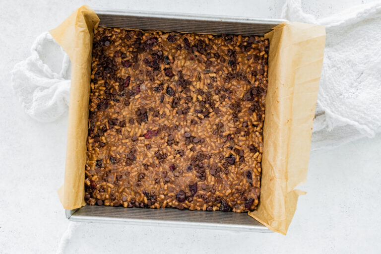No Bake High Fiber Bars - Eating Bird Food