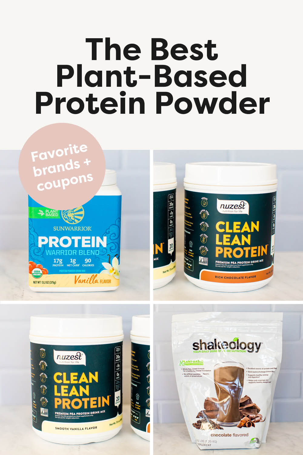 The Best Plant-Based Protein Powder - Eating Bird Food
