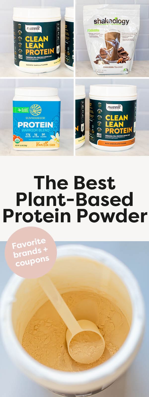 The Best Plant-Based Protein Powder - Eating Bird Food