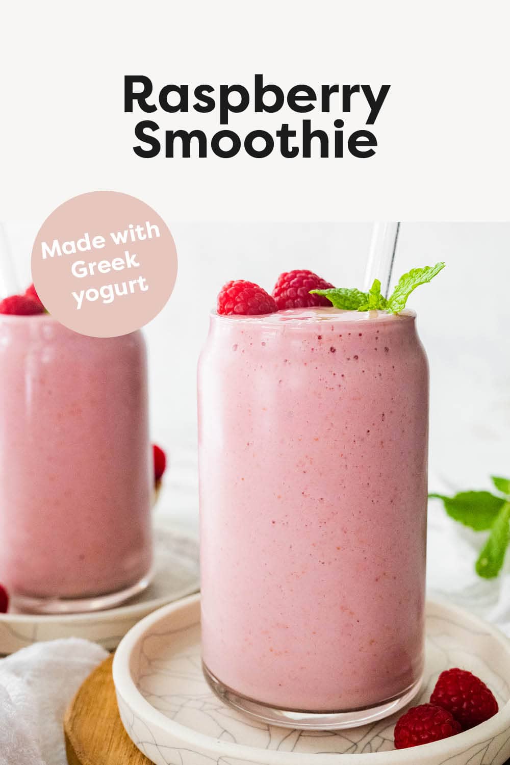 Raspberry Smoothie - Eating Bird Food