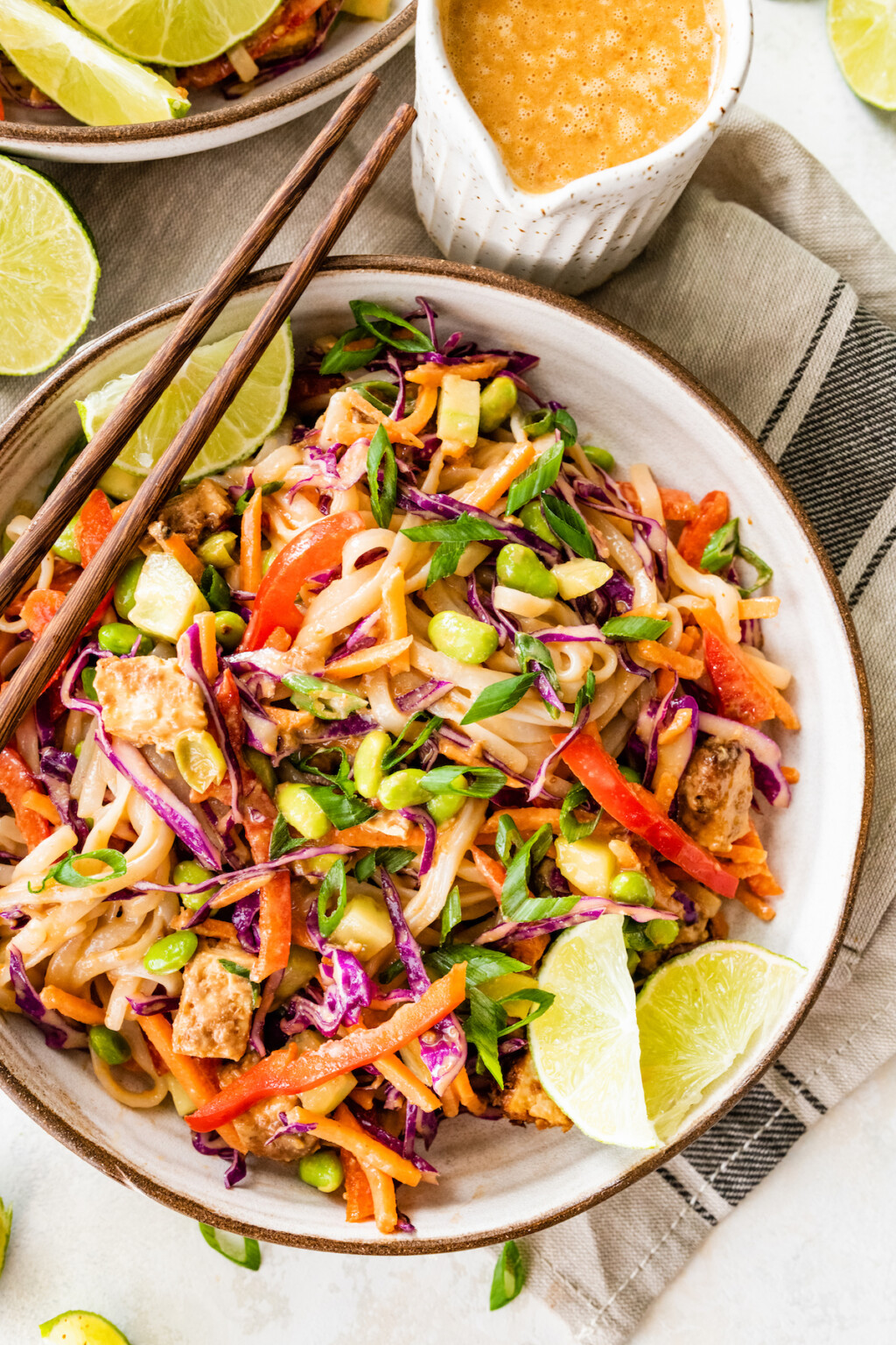 Asian Noodle Bowl (for Meal Prep) - Eating Bird Food
