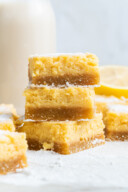 Healthy Lemon Bars (6 Ingredients) - Eating Bird Food