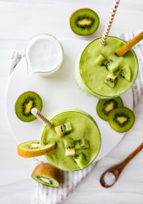 Kiwi Smoothie - Eating Bird Food