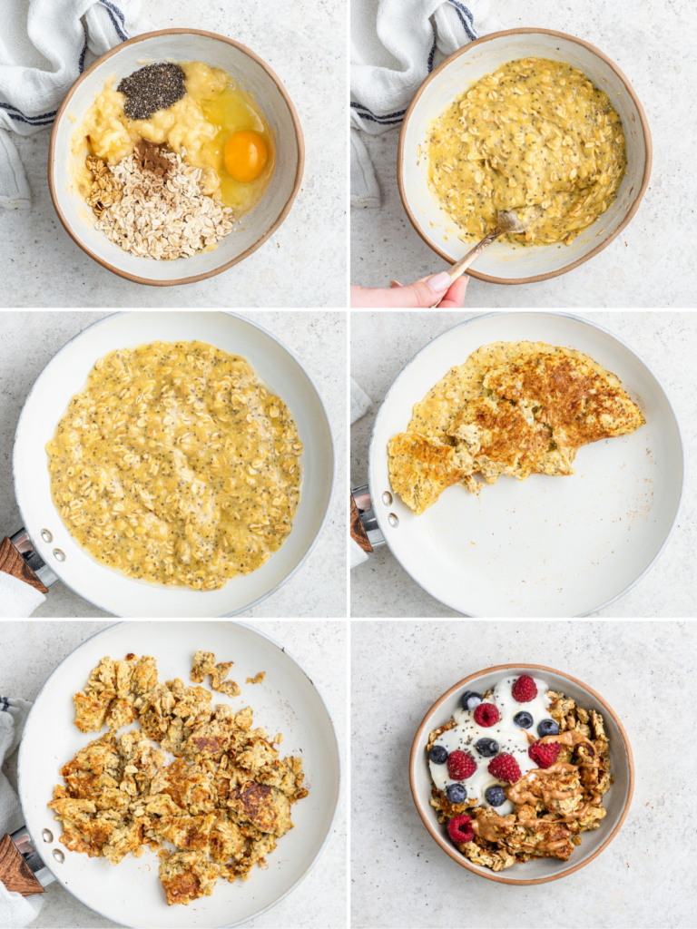 Scrambled Oats (Viral TikTok Recipe) - Eating Bird Food