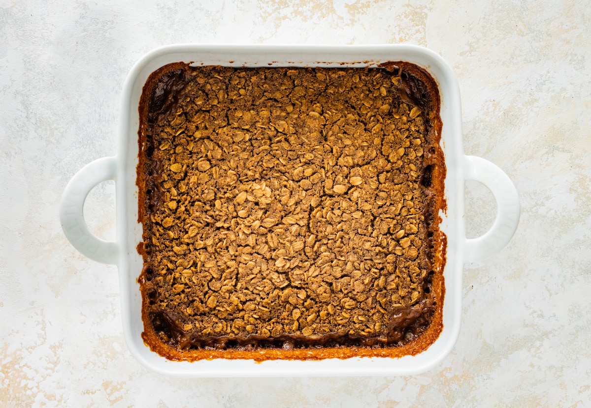 Coffee Baked Oatmeal - Eating Bird Food