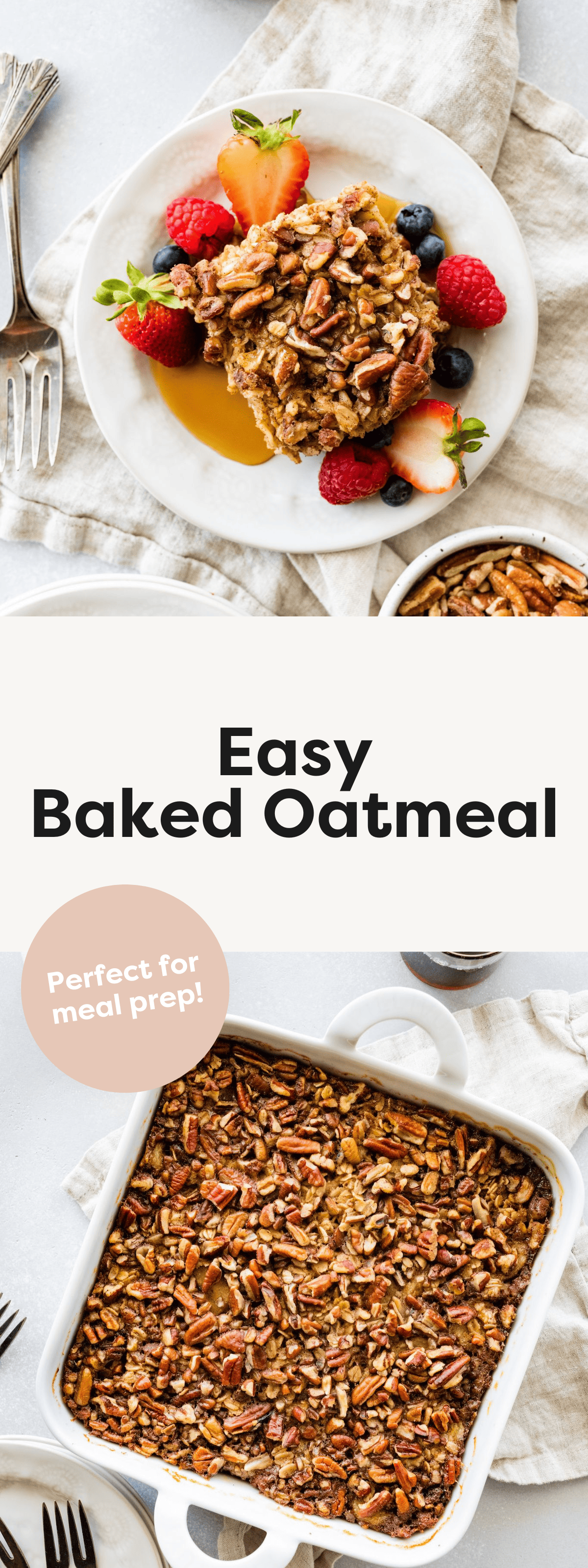 Easy Baked Oatmeal - Eating Bird Food