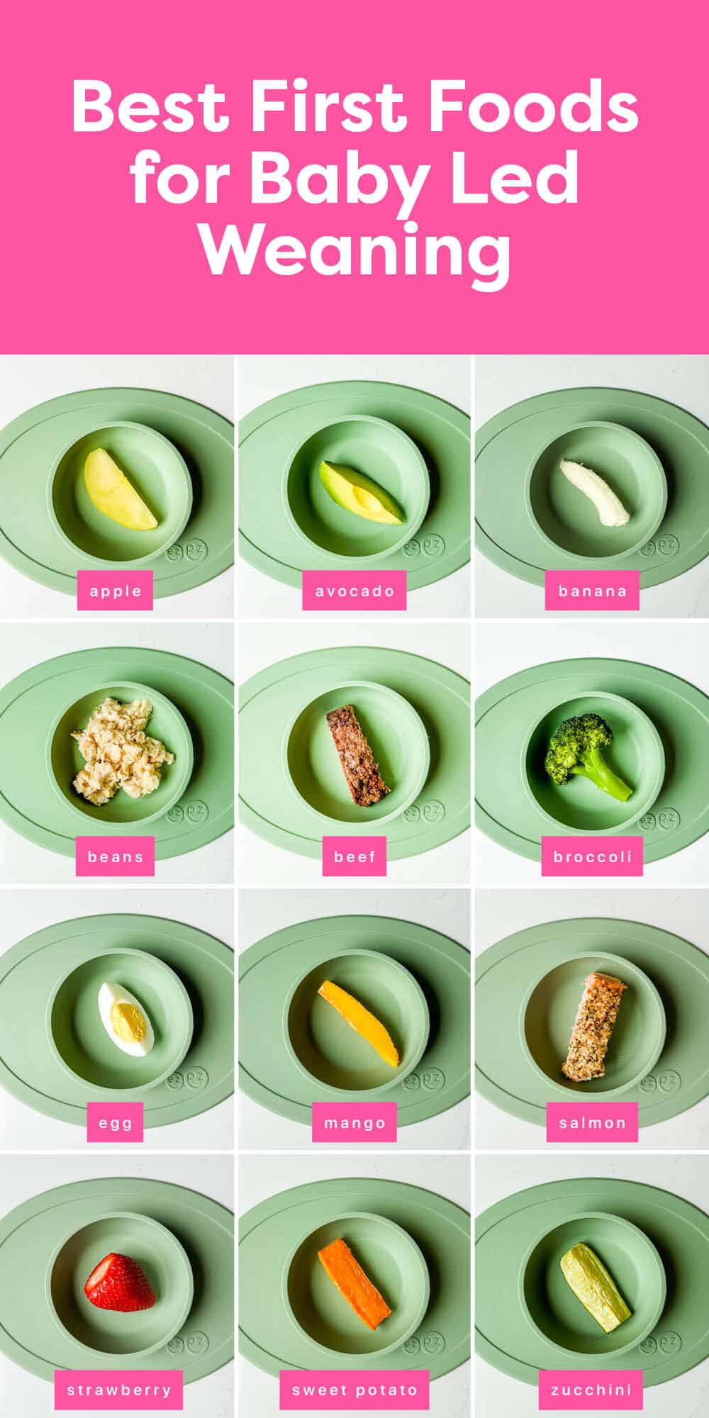 How to Start Baby-Led Weaning + First Foods - Eating Bird Food