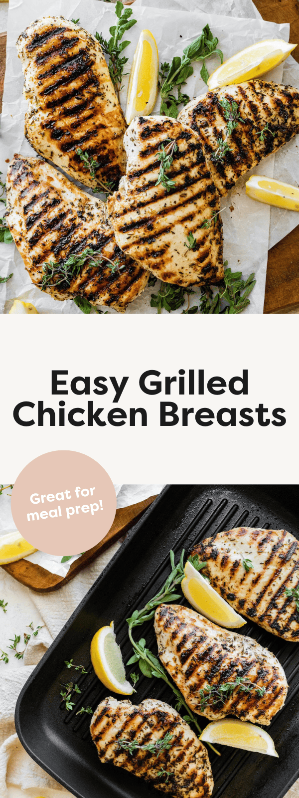 Easy Grilled Chicken Breast - Eating Bird Food