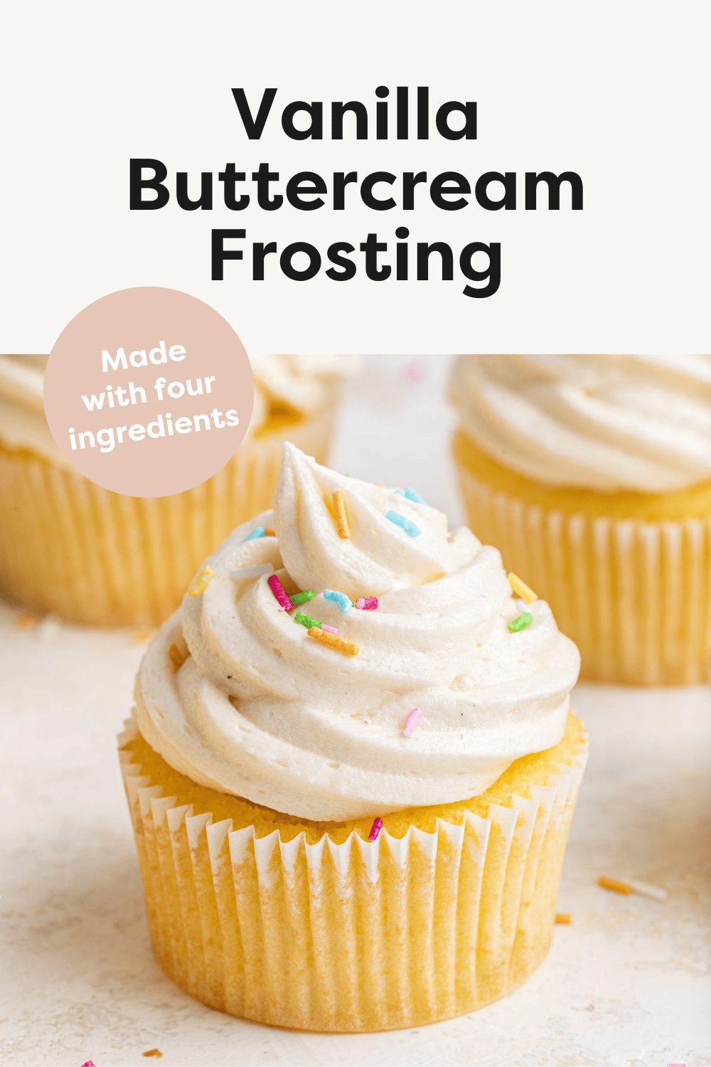 Vanilla Buttercream Frosting Eating Bird Food