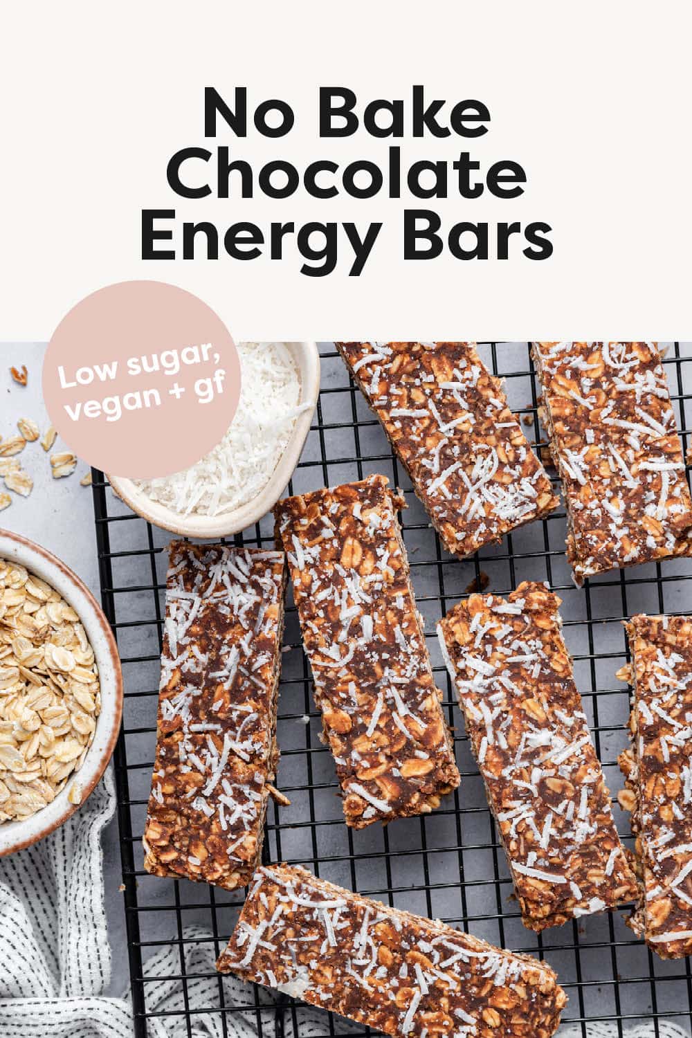 No Bake Chocolate Energy Bars - Eating Bird Food