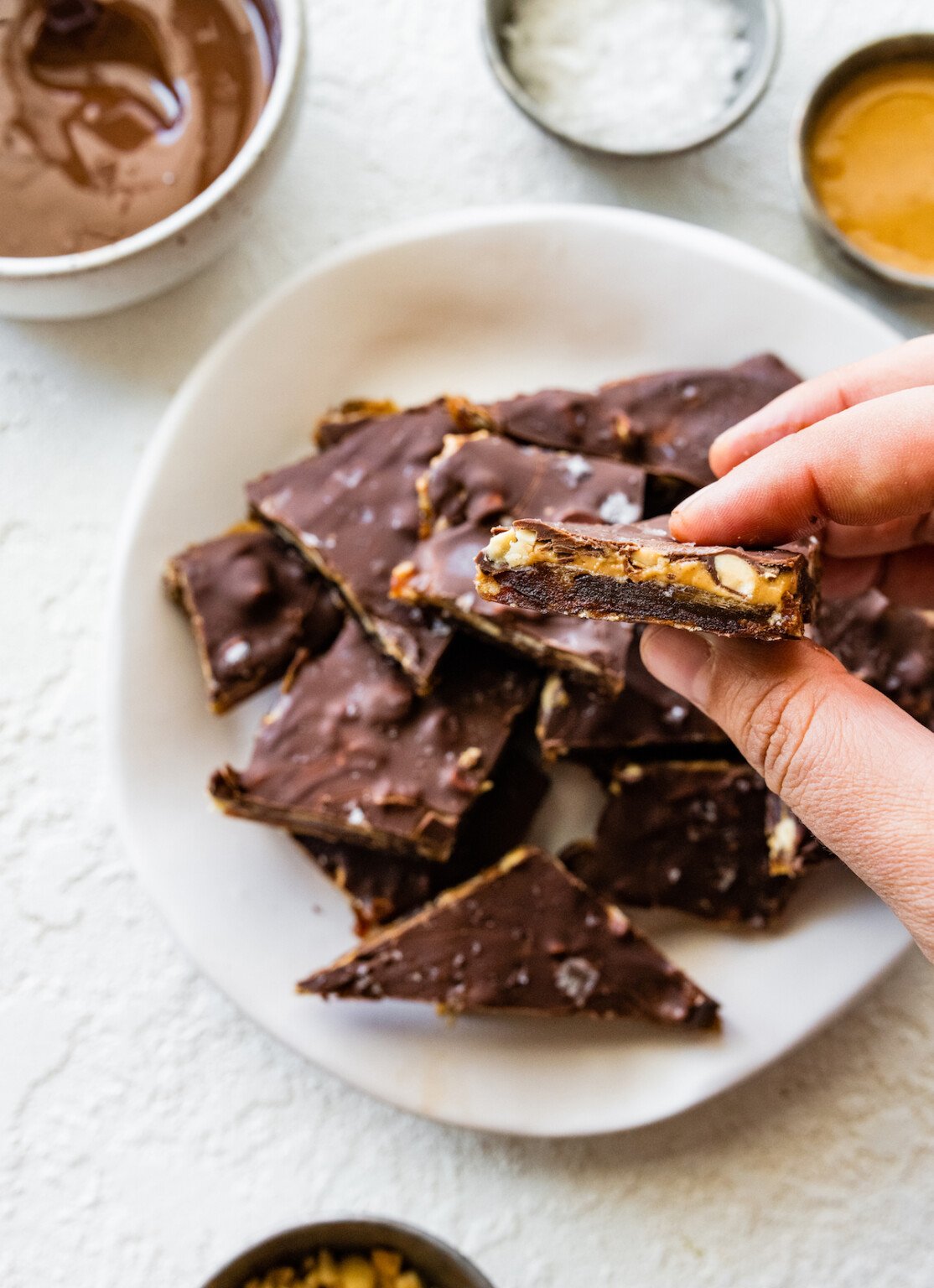 Date Bark (Viral Recipe) - Eating Bird Food