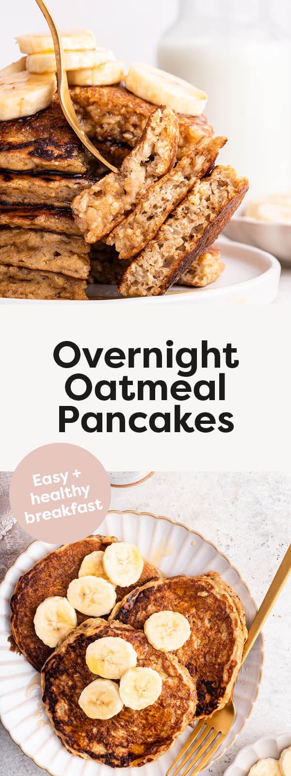 Overnight Oatmeal Pancakes - Eating Bird Food