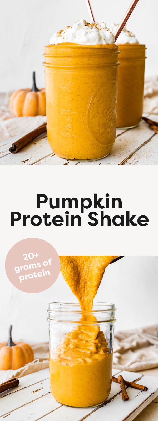 Pumpkin Protein Shake - Eating Bird Food