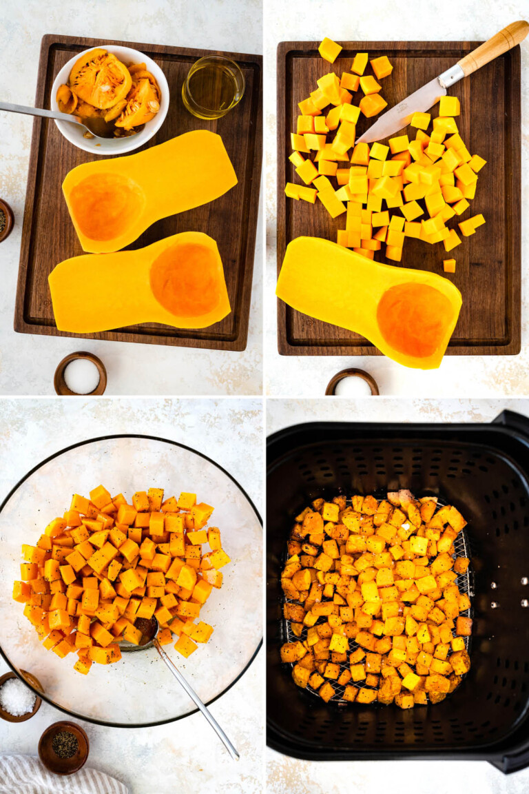 Air Fryer Butternut Squash - Eating Bird Food