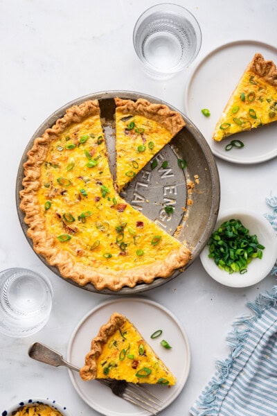 Cottage Cheese Quiche - Eating Bird Food
