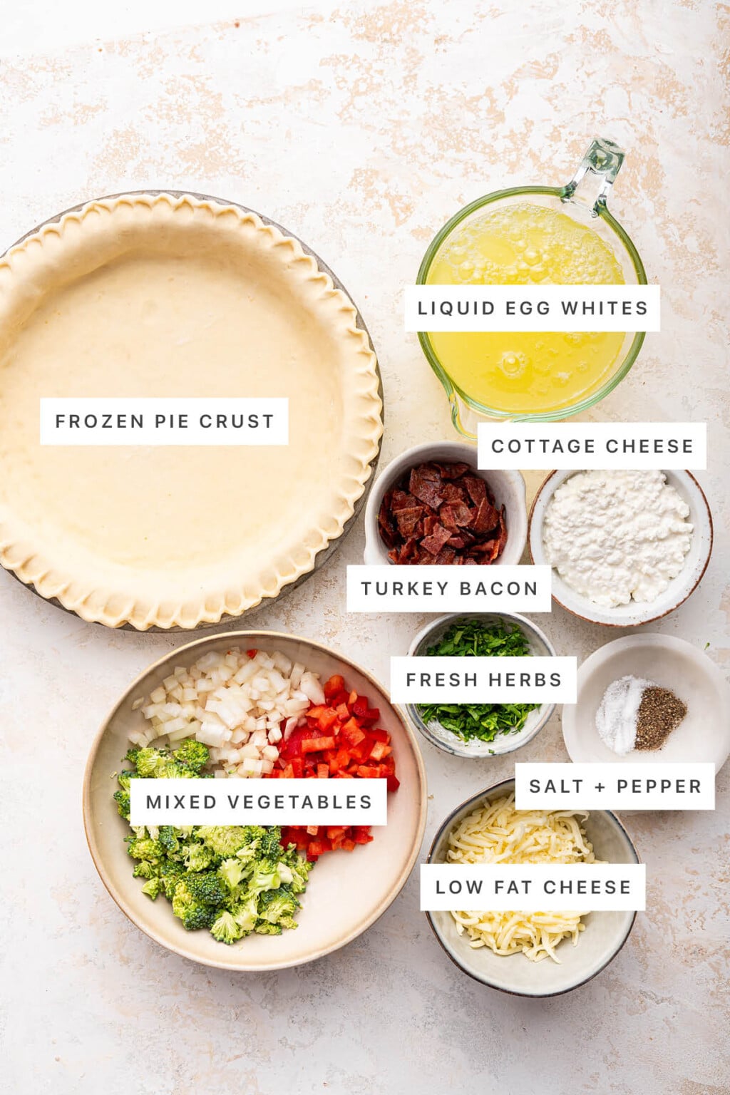 Egg White Quiche - Eating Bird Food