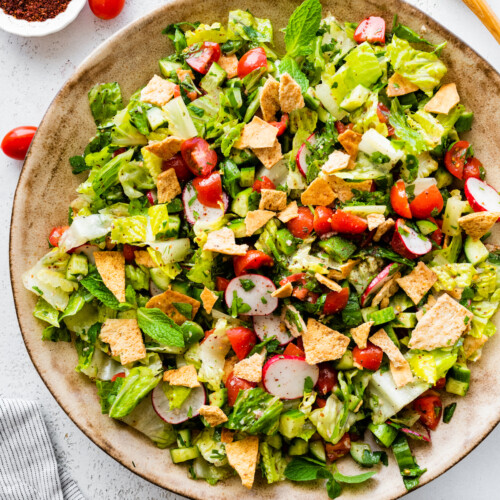 Fattoush Salad - Eating Bird Food