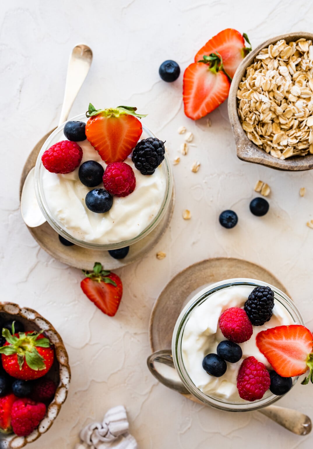 Overnight Oats with Yogurt - Eating Bird Food
