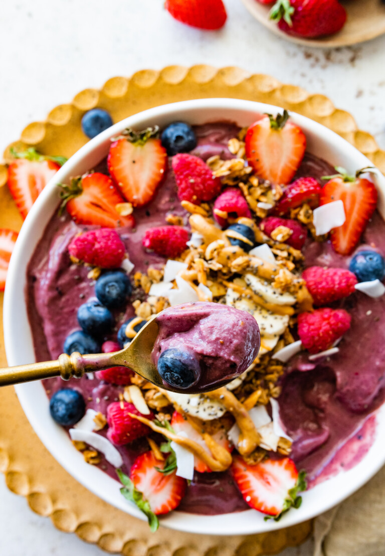 Protein Acai Bowl - Eating Bird Food