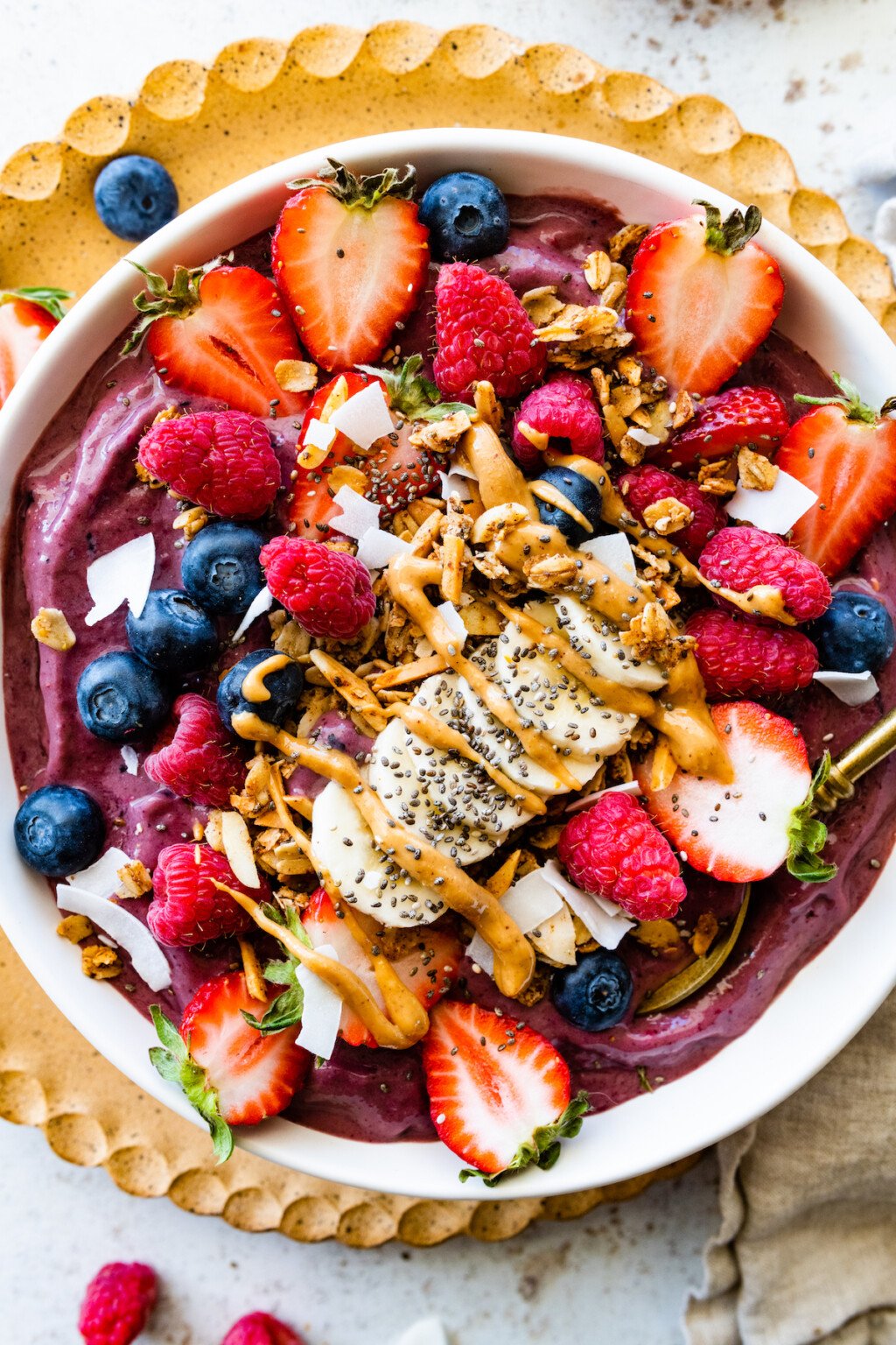 Protein Acai Bowl - Eating Bird Food