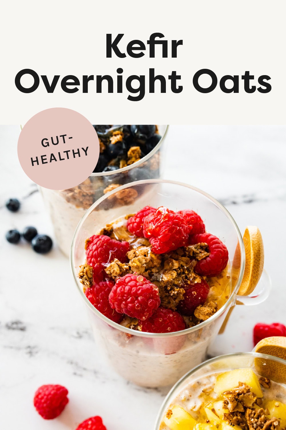 Kefir Overnight Oats - Eating Bird Food