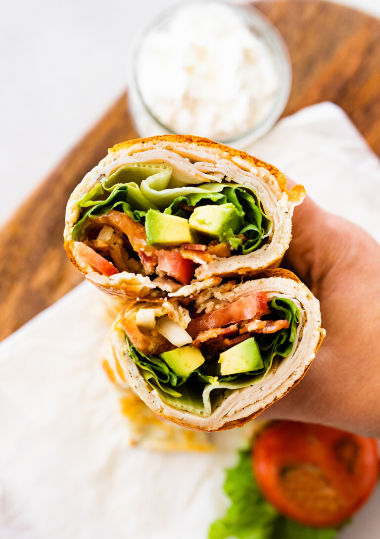 Cottage Cheese Wrap - Eating Bird Food