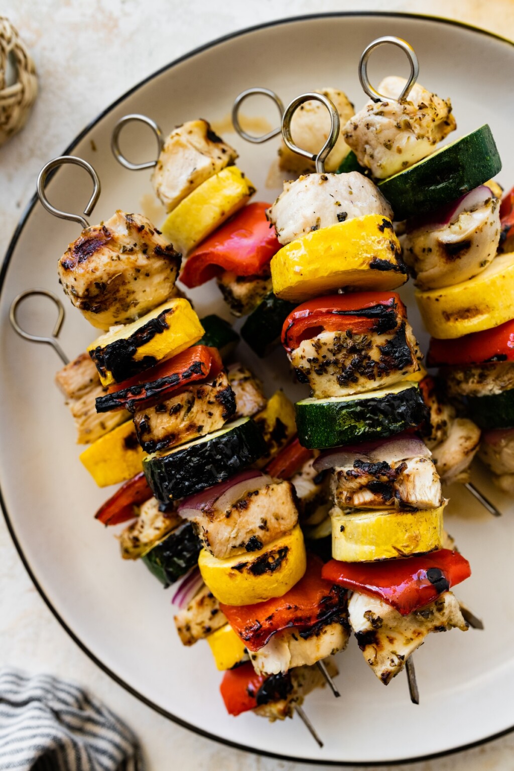 Grilled Chicken Kabobs - Grilled Chicken Kabobs