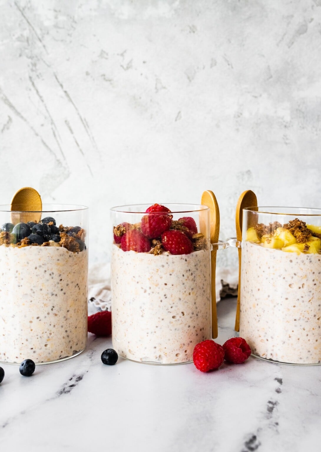 Kefir Overnight Oats - Eating Bird Food