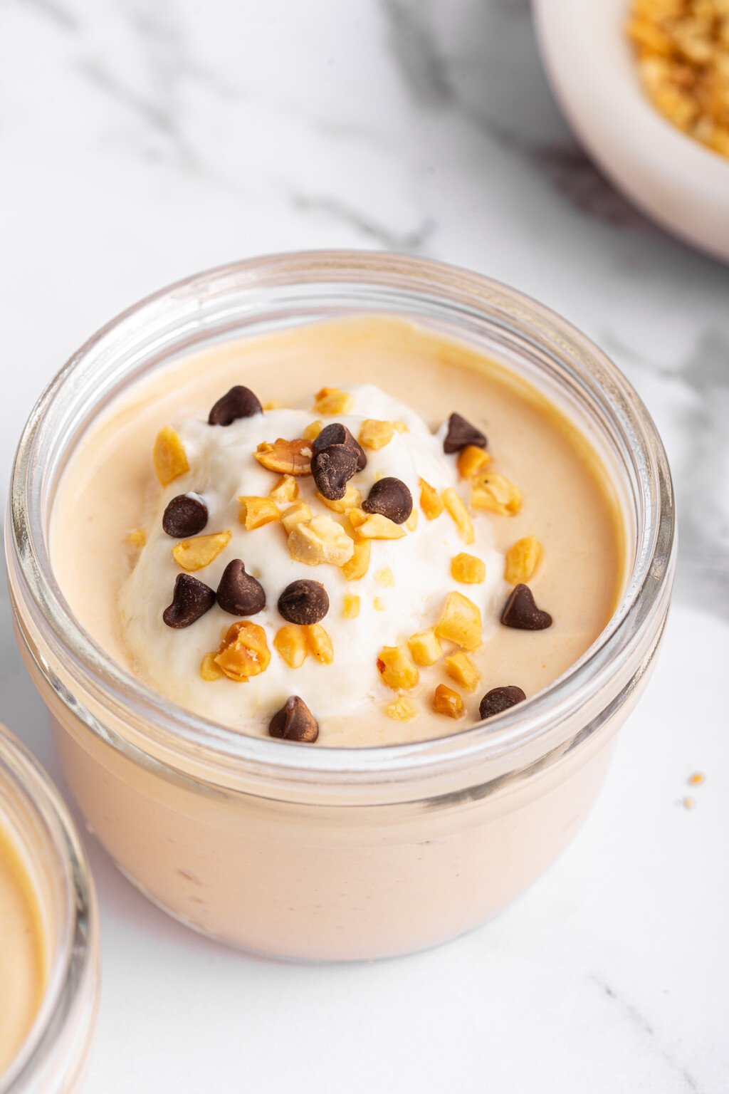 Peanut Butter Protein Pudding - Eating Bird Food