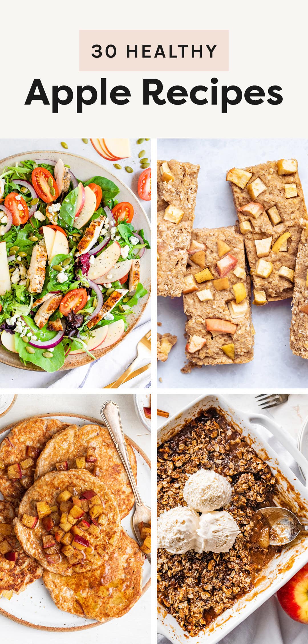 30 Healthy Apple Recipes - Eating Bird Food