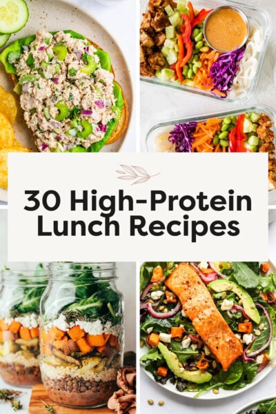 30 High-Protein Lunch Recipes - Eating Bird Food