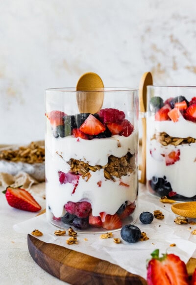 Fruit and Yogurt Parfait - Eating Bird Food