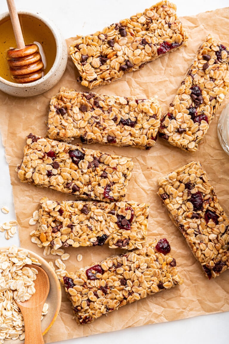 Perfectly Chewy Granola Bars - Eating Bird Food