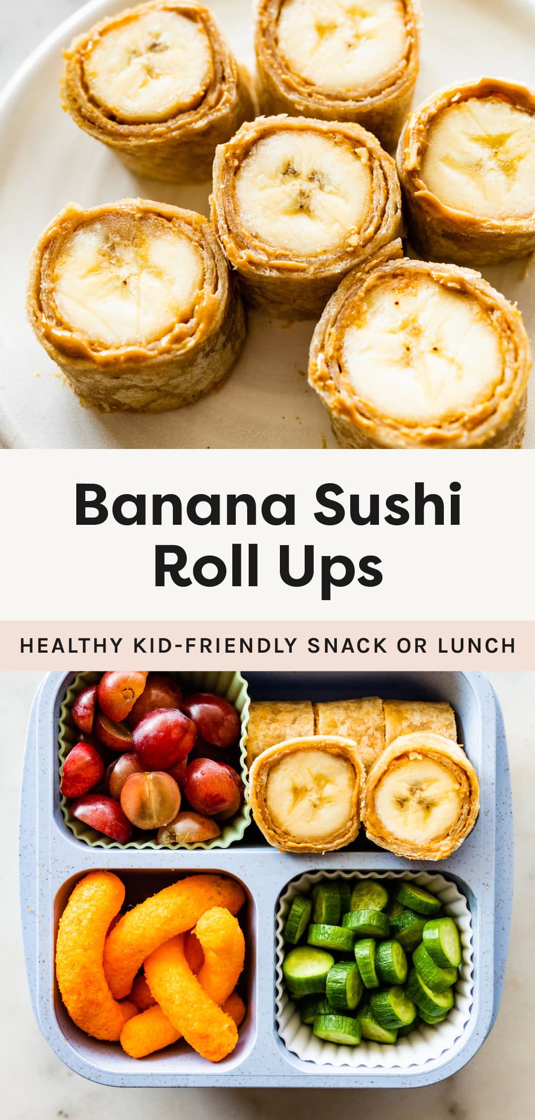 Banana Sushi Roll Ups - Eating Bird Food
