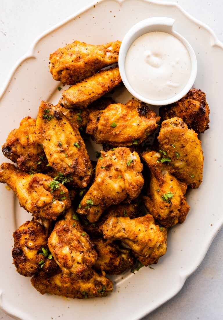 Crispy Air Fryer Chicken Wings - Eating Bird Food
