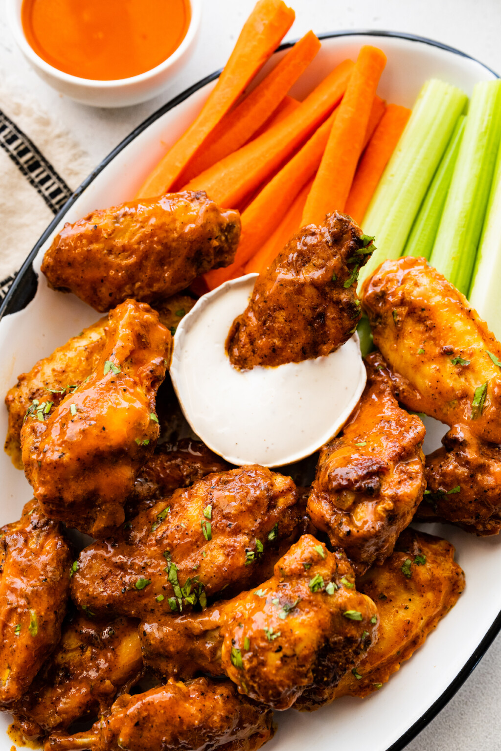 Crispy Air Fryer Chicken Wings - Eating Bird Food