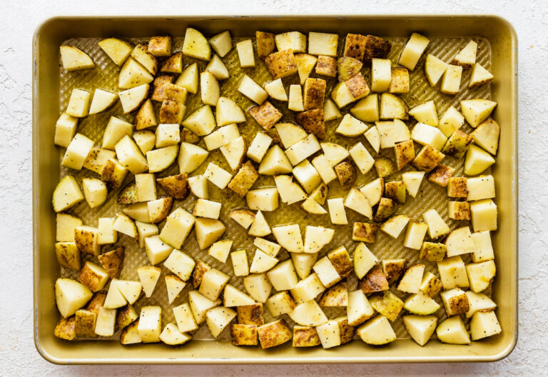 Crispy Oven Roasted Potatoes Recipe (Easy & Golden) - Eating Bird Food