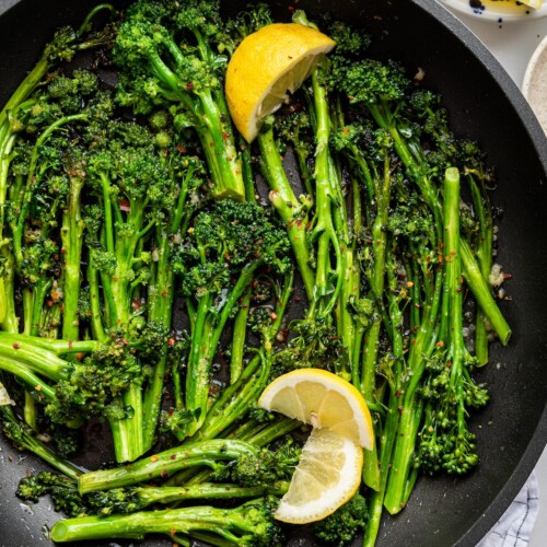 Easy 10 Minute Sautéed Broccolini Eating Bird Food