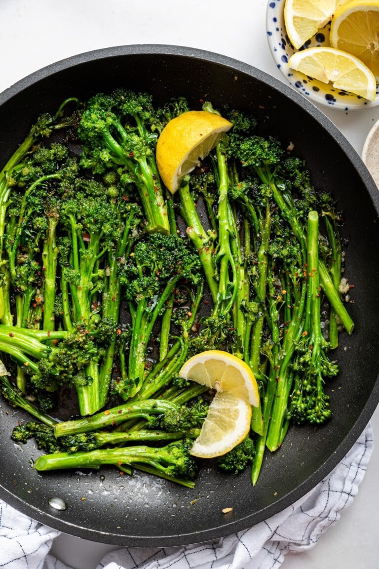 Easy 10-Minute Sautéed Broccolini - Eating Bird Food