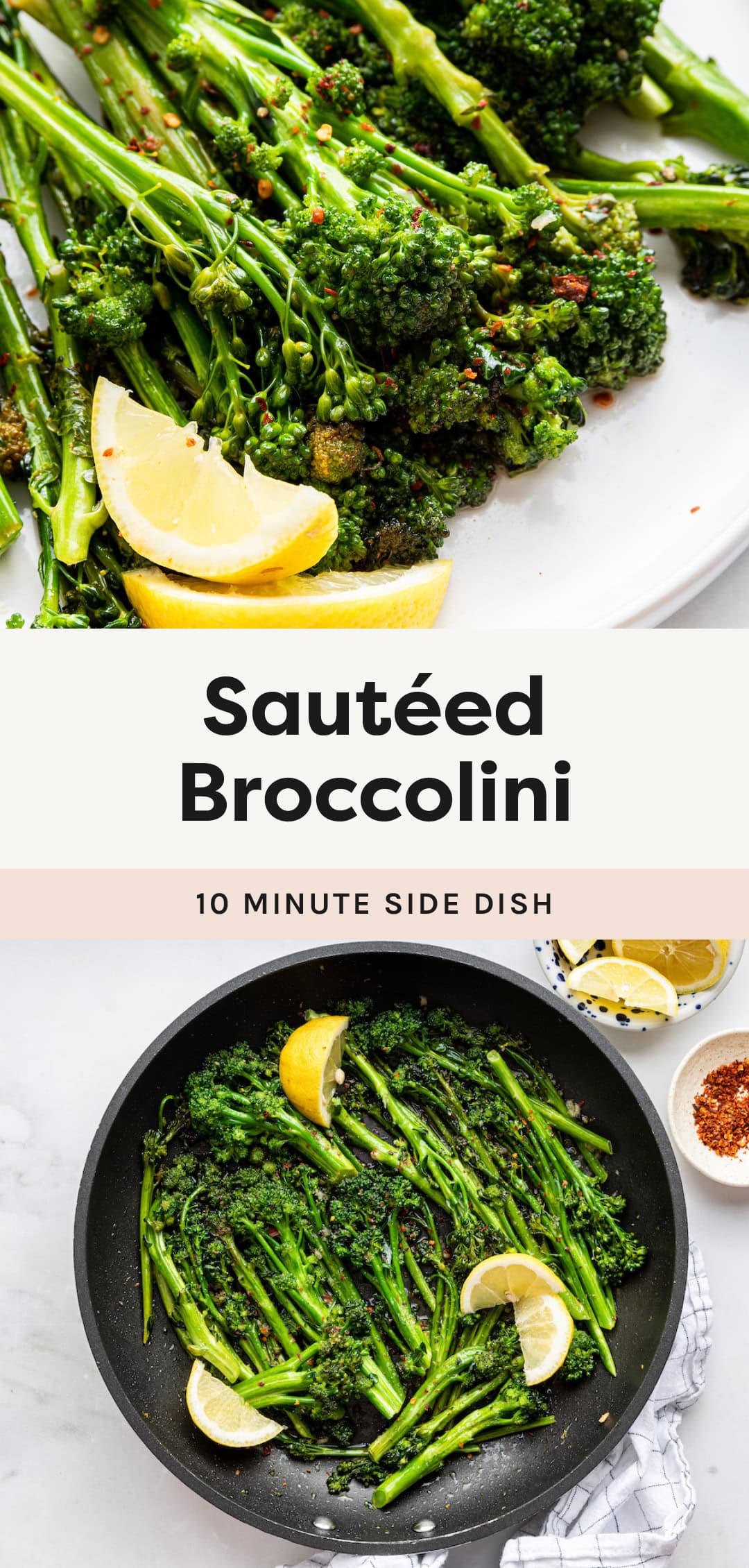 Easy 10-Minute Sautéed Broccolini - Eating Bird Food