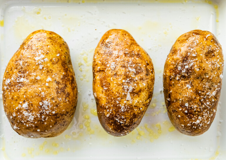Crispy Air Fryer Baked Potato - Eating Bird Food