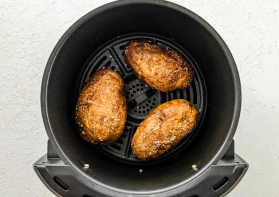 Crispy Air Fryer Baked Potato - Eating Bird Food